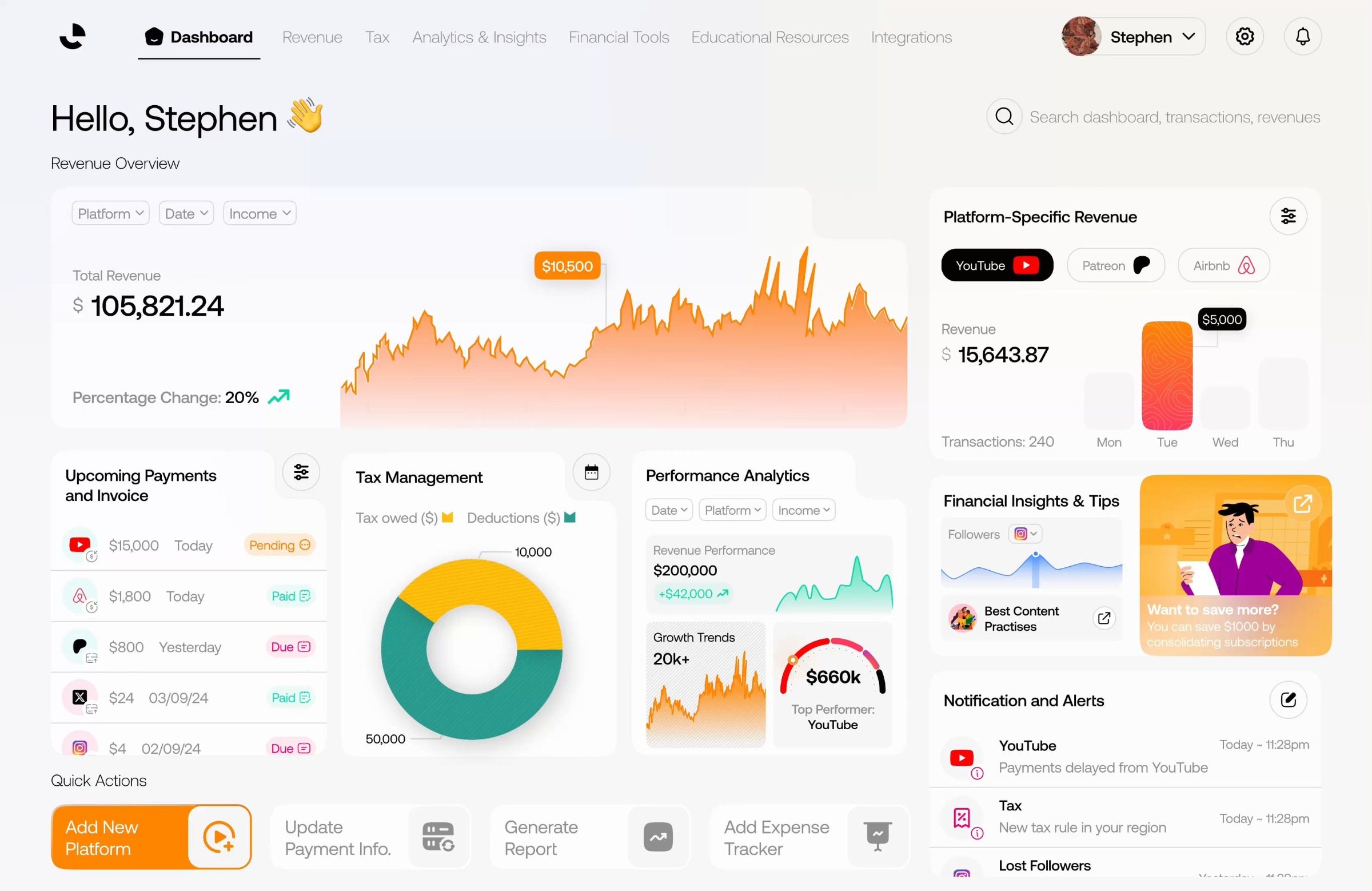 UI Design Reel by Stephen Sowunmi on Muzli