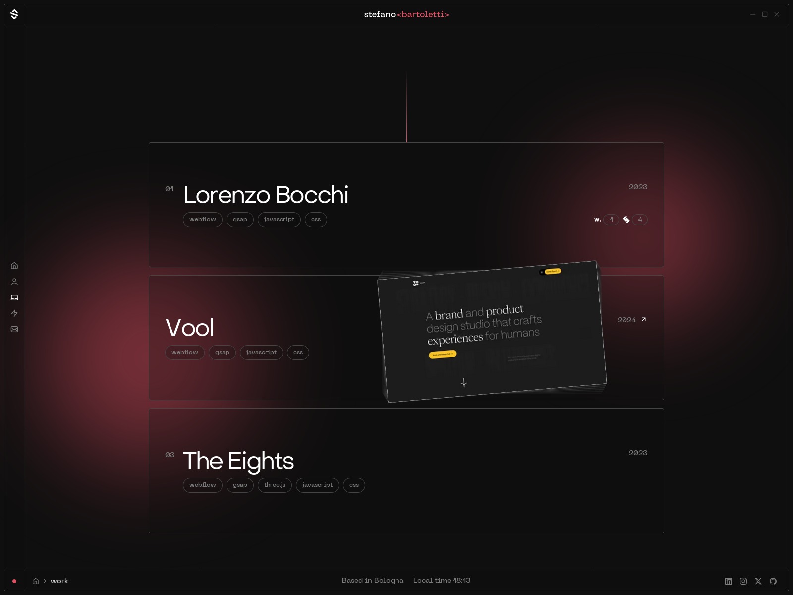 Stefano Bartoletti Portfolio by Stefano Bartoletti on Muzli