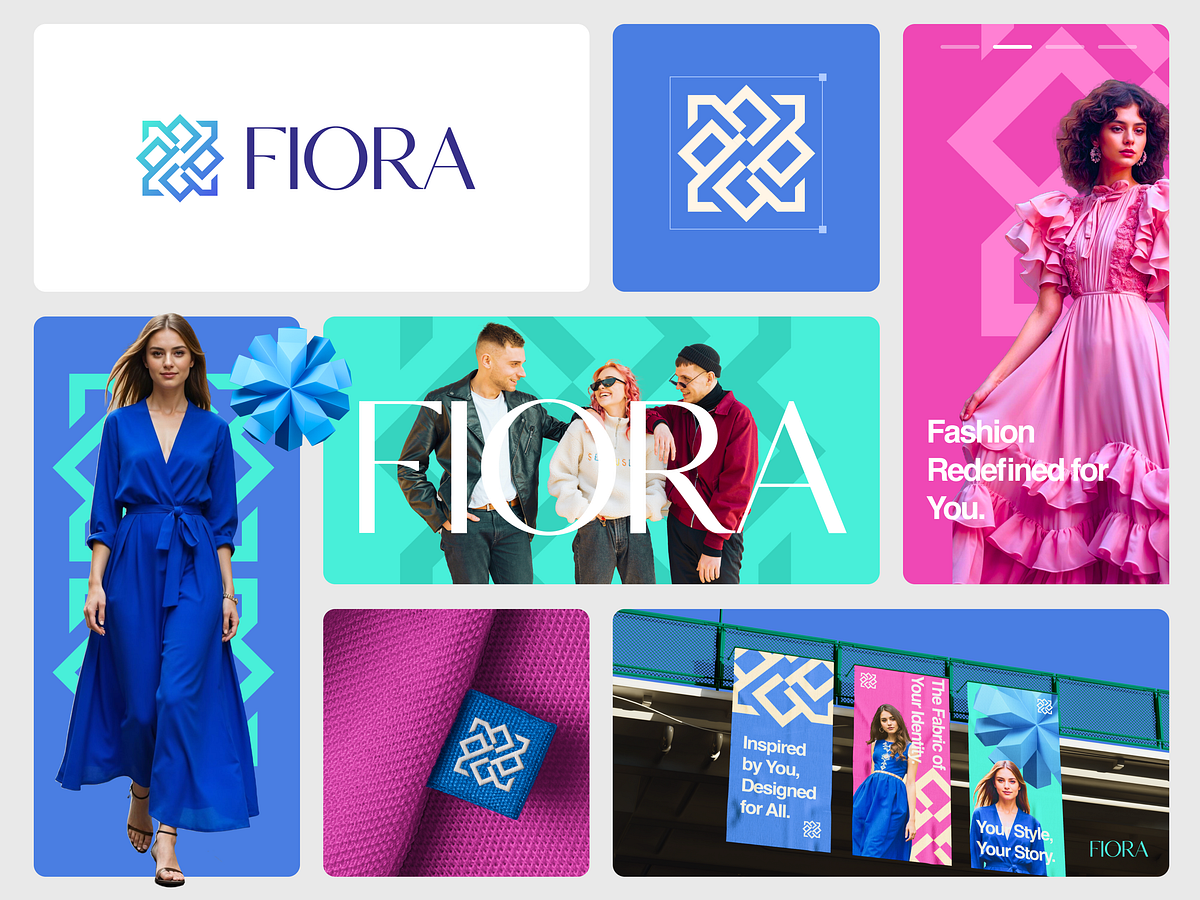 FIORA | Fashion Brand Identity & Visual System Design by Orbix Studio ...