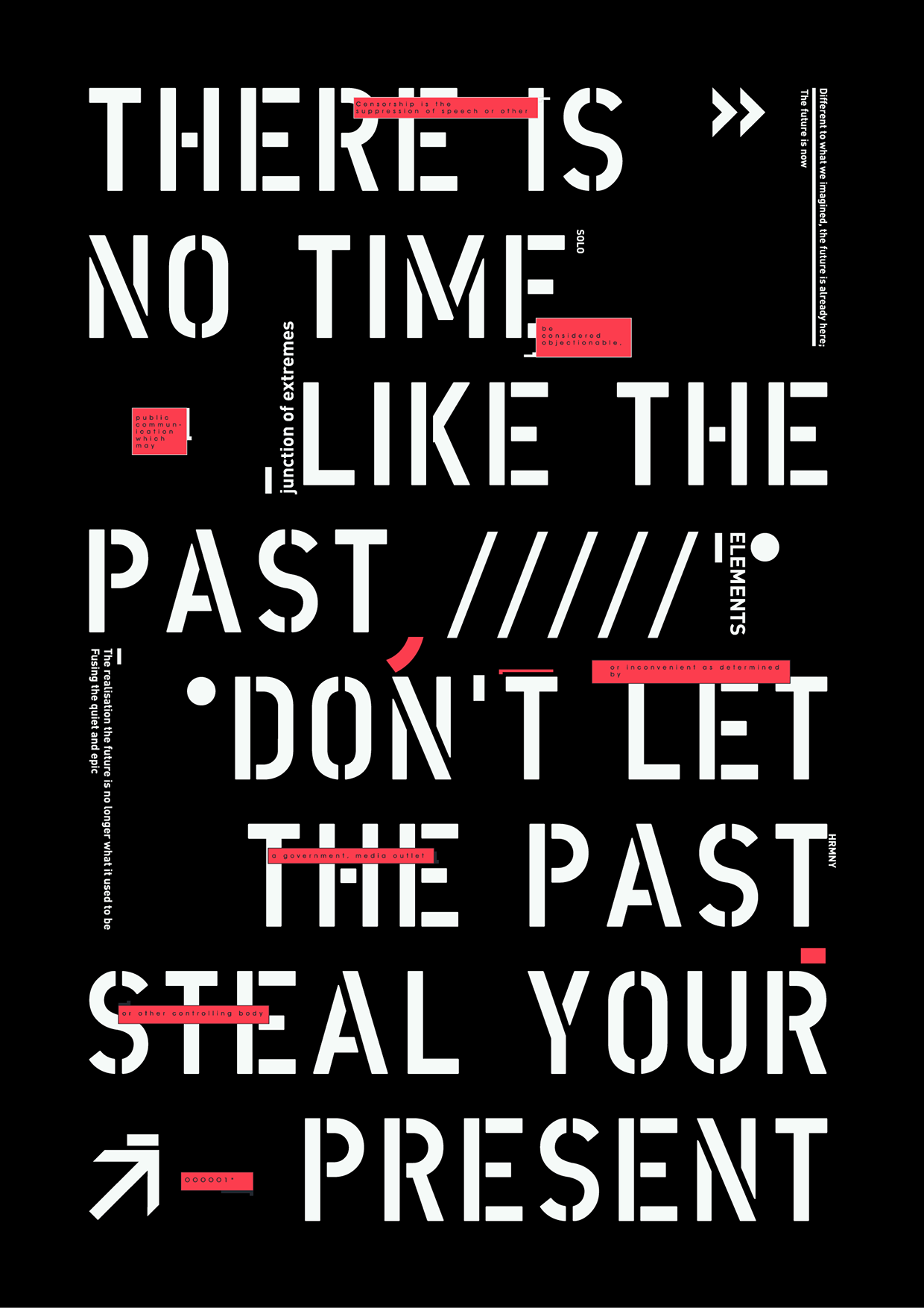 INSIGHT / NO TIME — 8 Free Typographic AI Posters by Serkan KÖSEMEK on ...