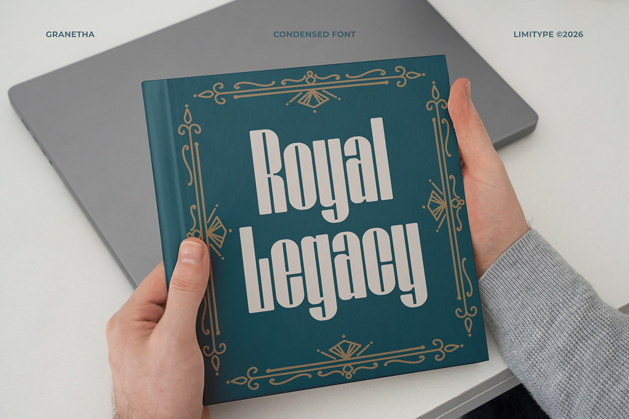 Granetha - Bold Condensed Font by Limitype on Muzli