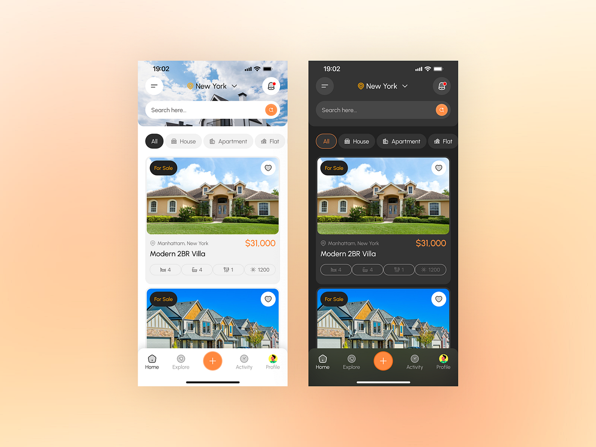 Real Estate App UI Design by saiful Islam on Muzli