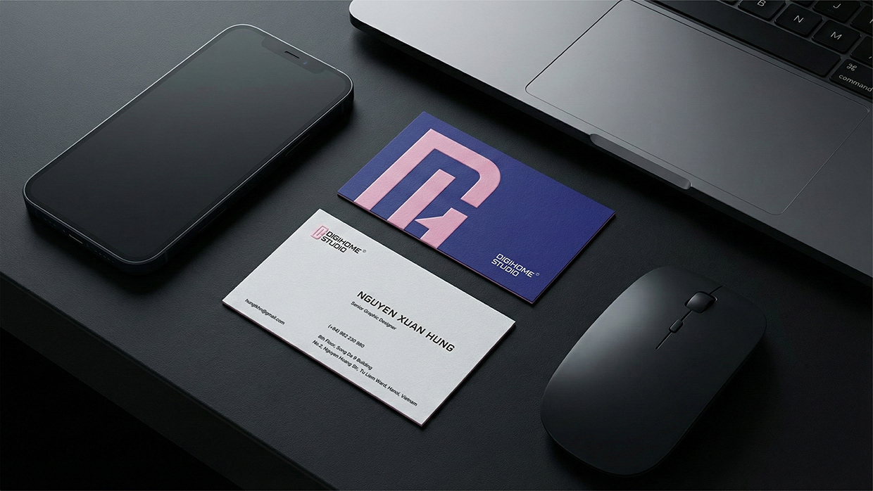 DIGIHOME STUDIO | Branding & Visual Identity Design by Thư Thiên on Muzli