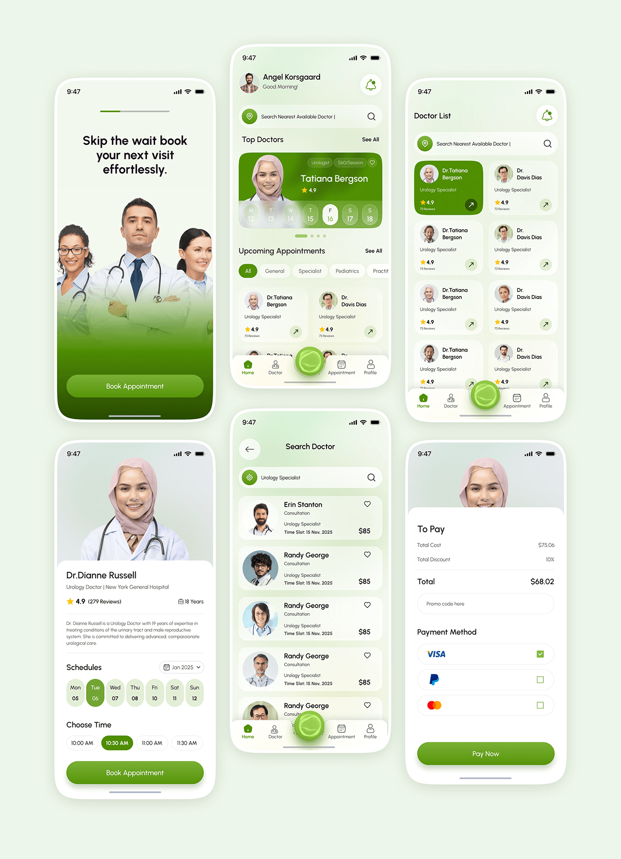 DocNow | AI Doctor Booking App UX Case Study by Abdullah Al Mamun on Muzli
