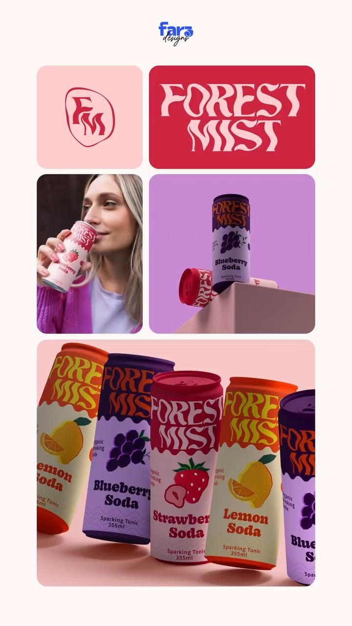Some fun, bold, and sophisticated brand designs that I've created. Let ...