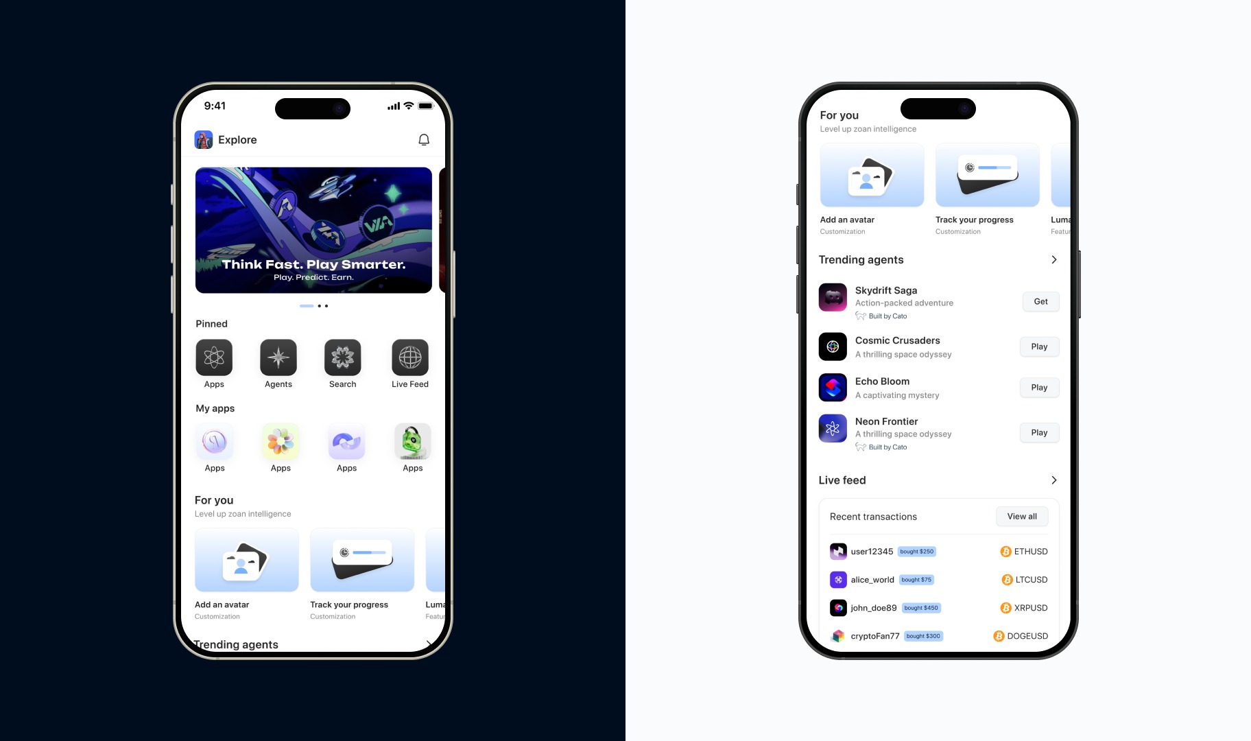 Social Trading App UI Design by Thuy Nguyen on Muzli