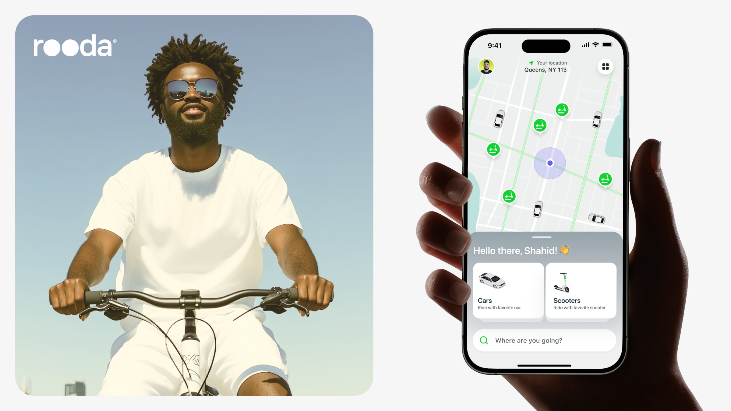 Rooda – Ride Sharing Mobile App Design | Case Study by Wavespace Agency ...