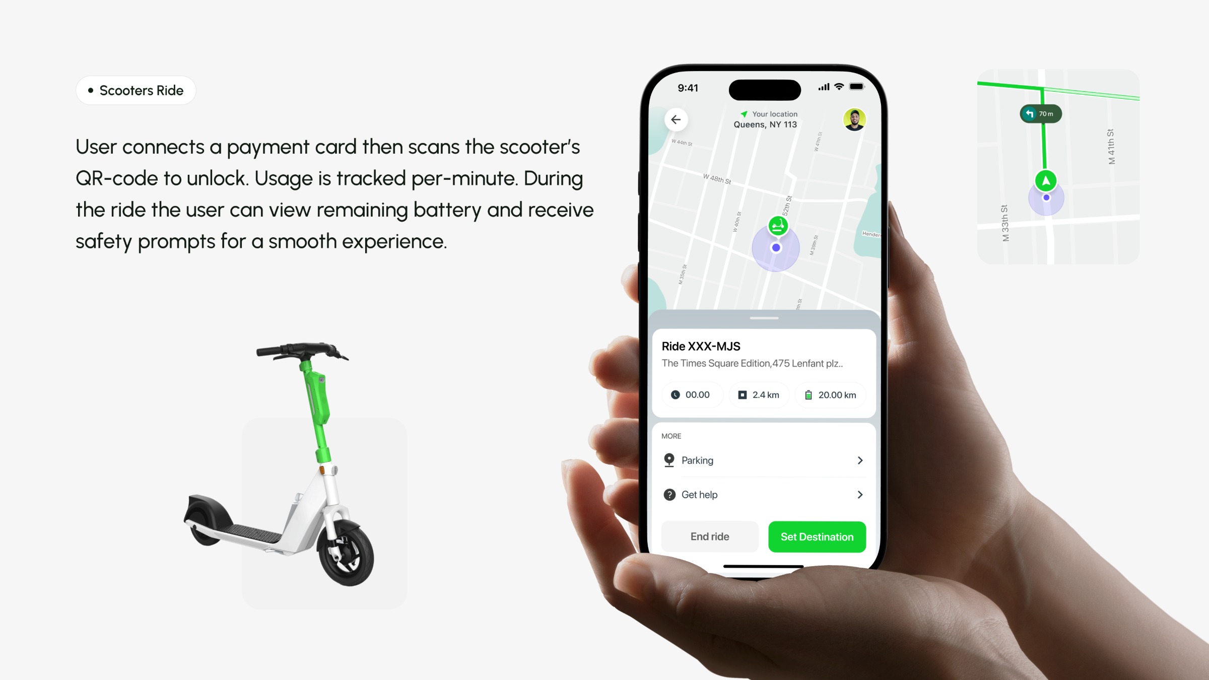 Rooda – Ride Sharing Mobile App Design | Case Study by Wavespace Agency ...