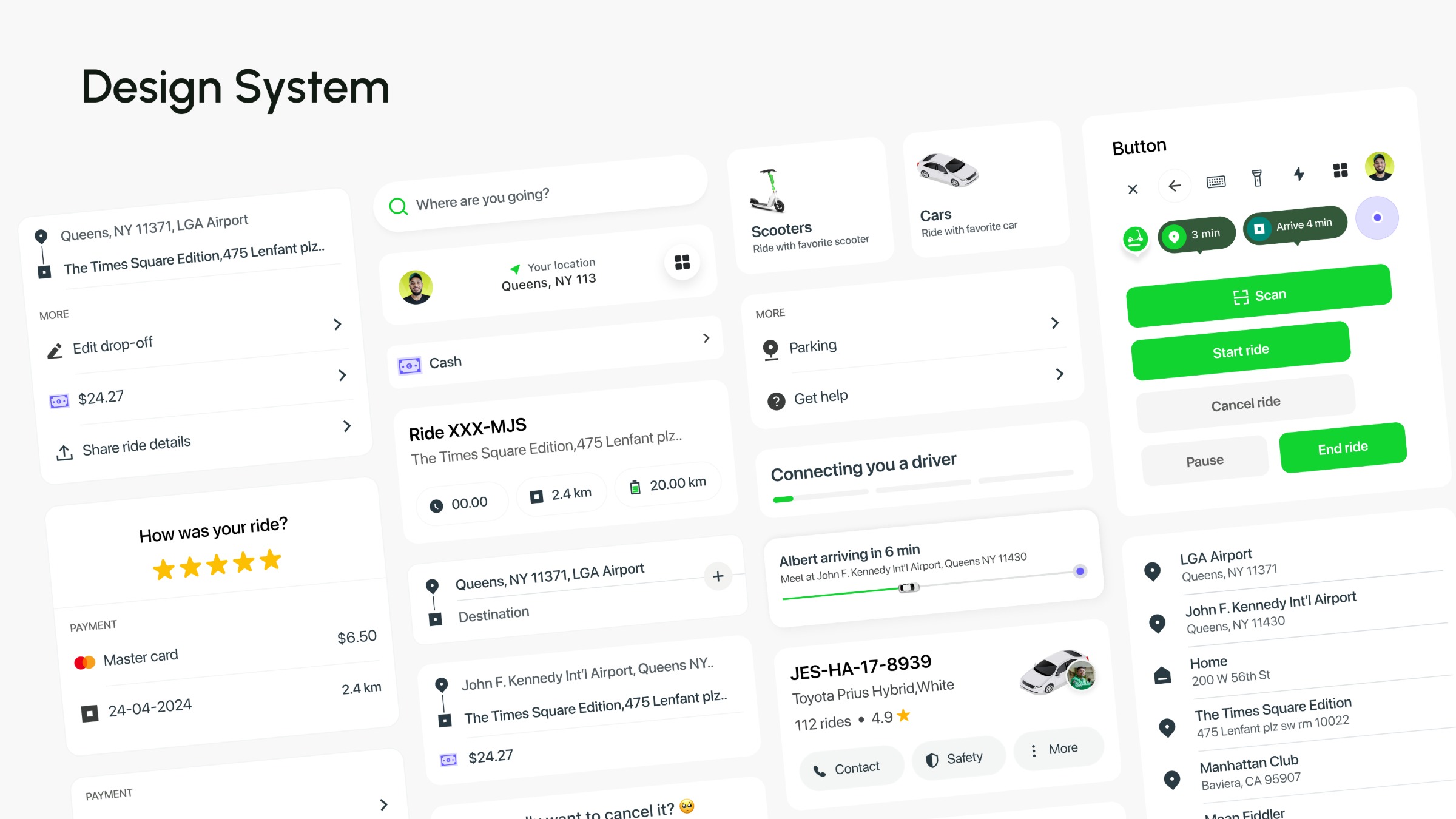 Rooda – Ride Sharing Mobile App Design | Case Study by Wavespace Agency ...