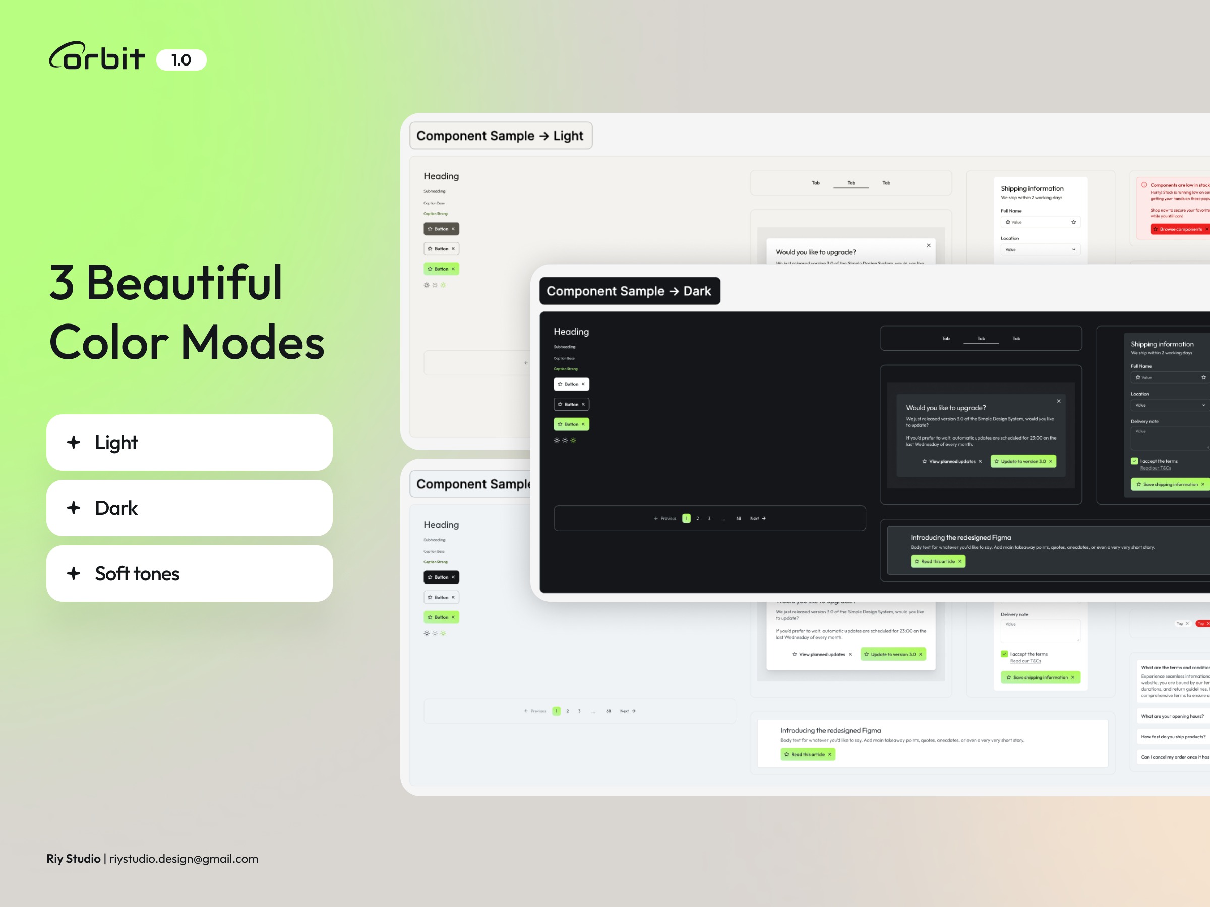 Orbit – Health & Fitness Mobile App Figma UI Kit by Riy Studio on Muzli