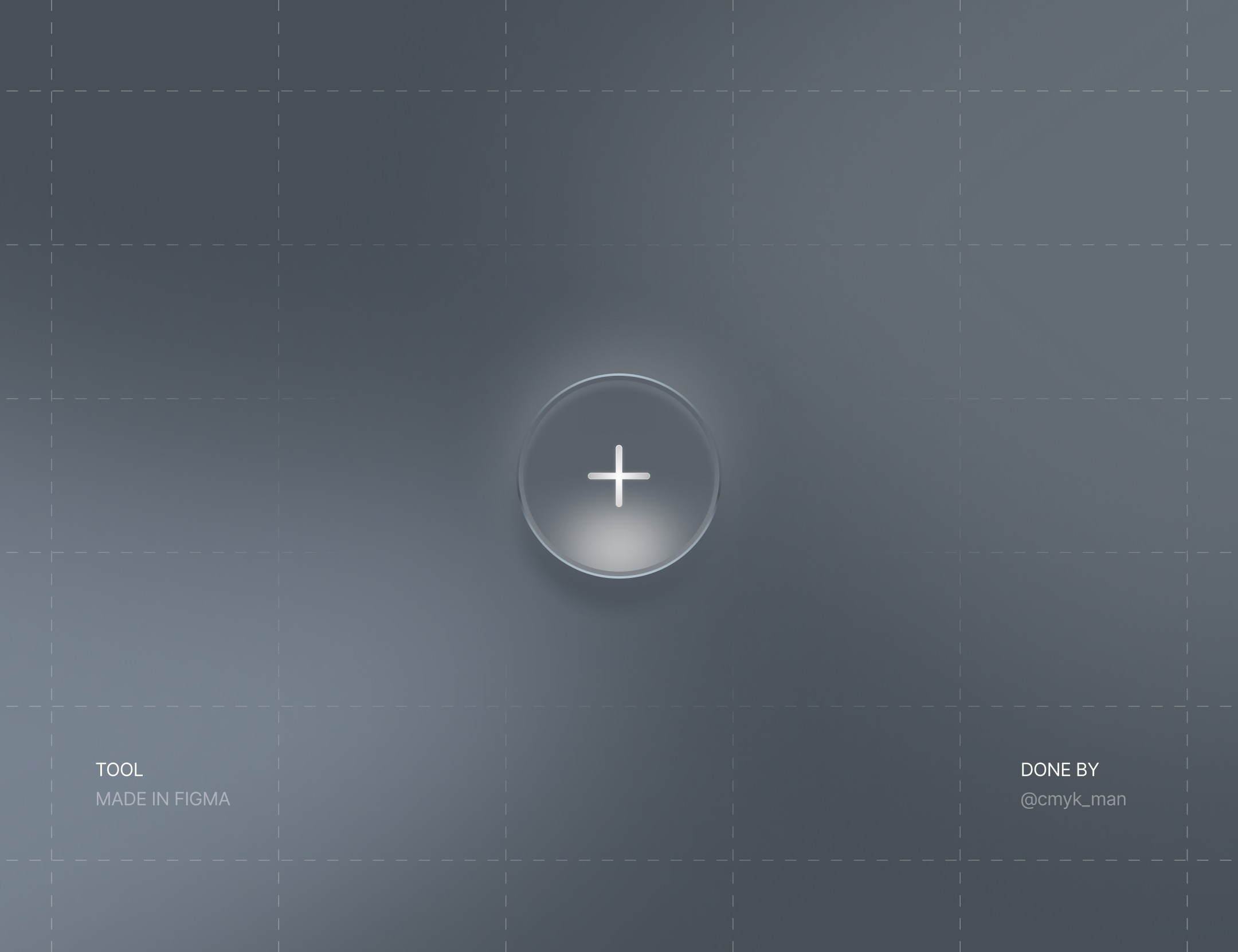 Glassmorphic Action Buttons by Dima Blay on Muzli