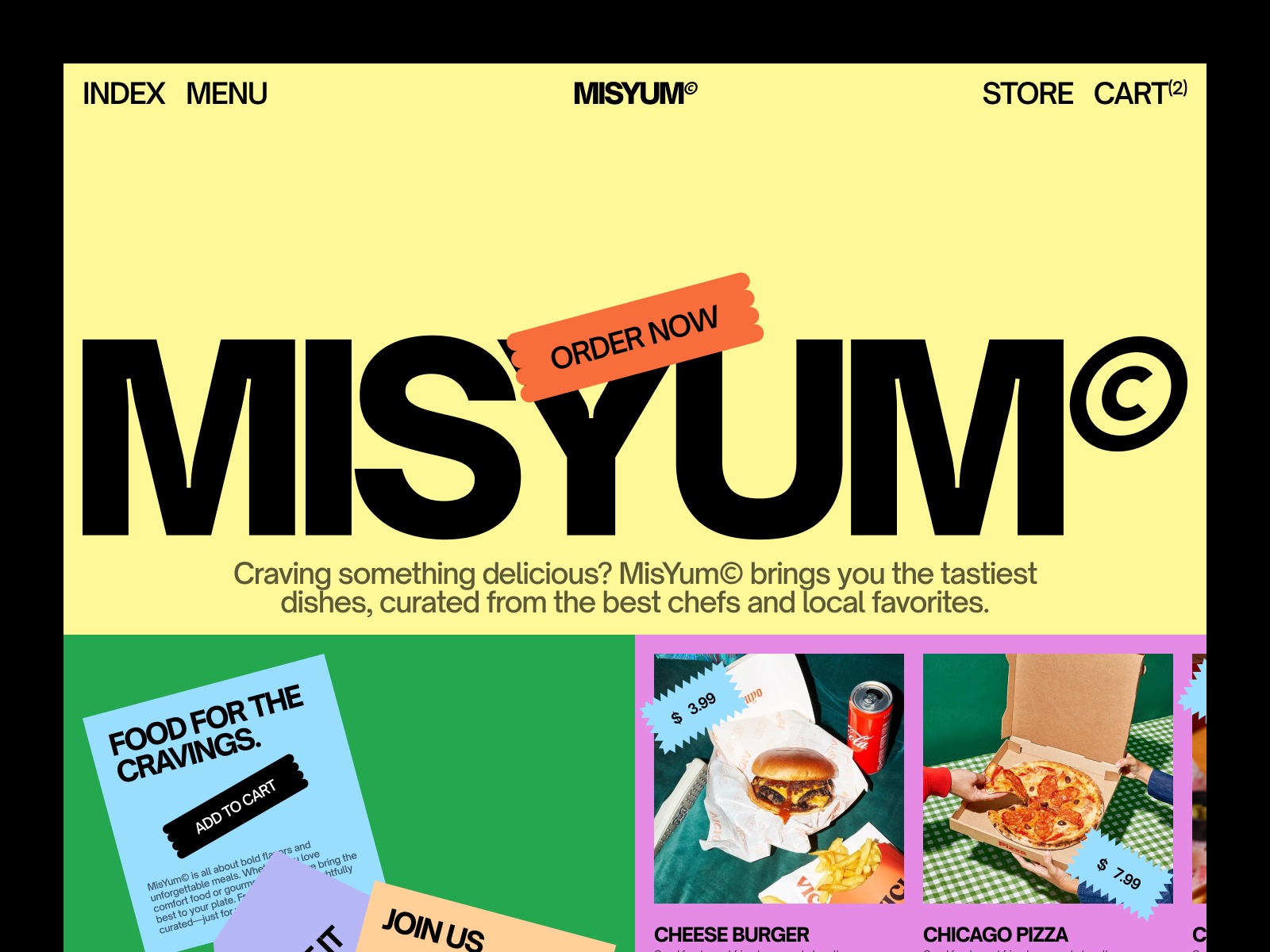 Restaurant Website Design Header 🔥 by WaxyWeb on Muzli