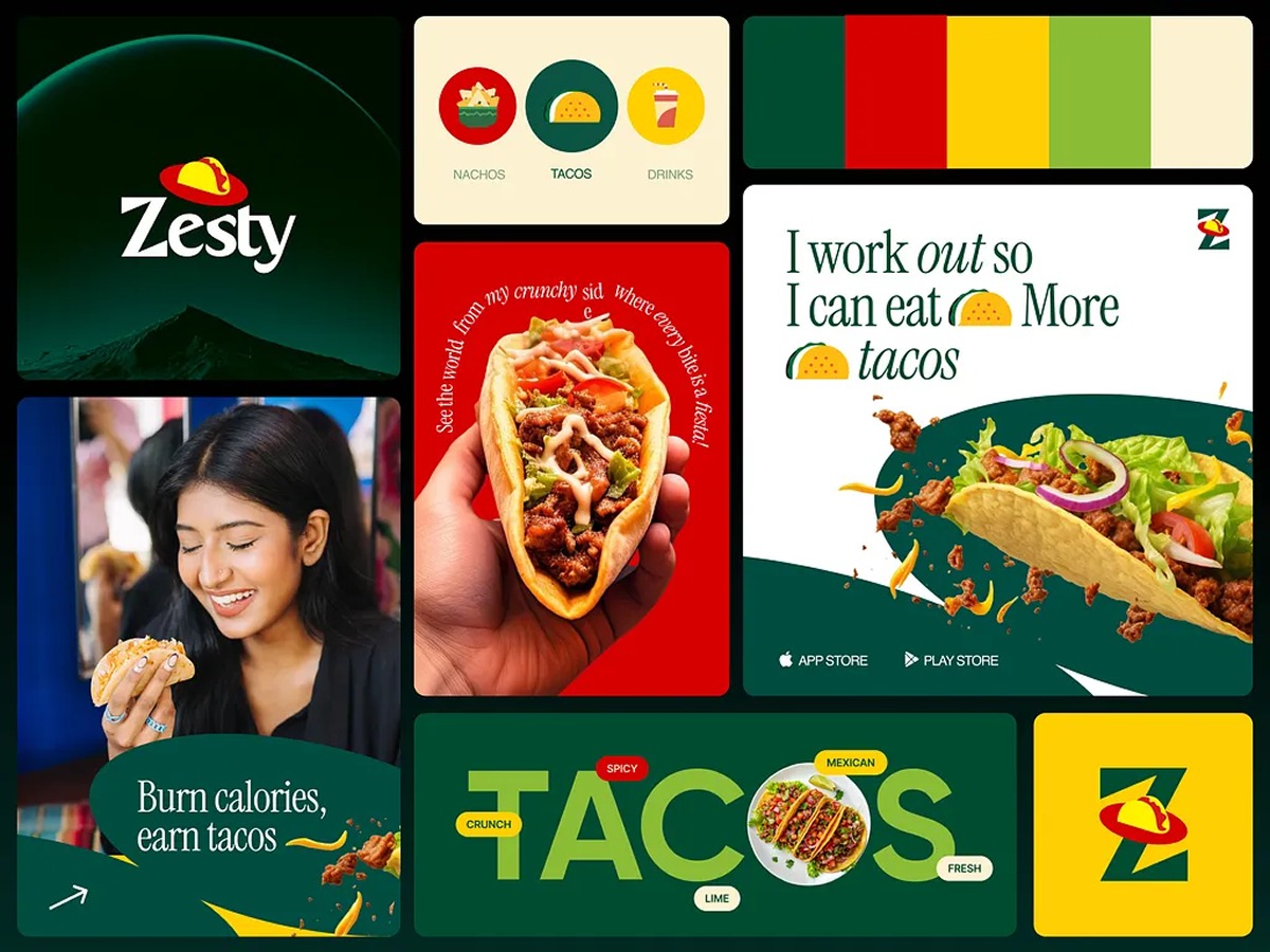 Zesty— Food Branding UI Design | Orbix Studio by Orbix Studio on Muzli