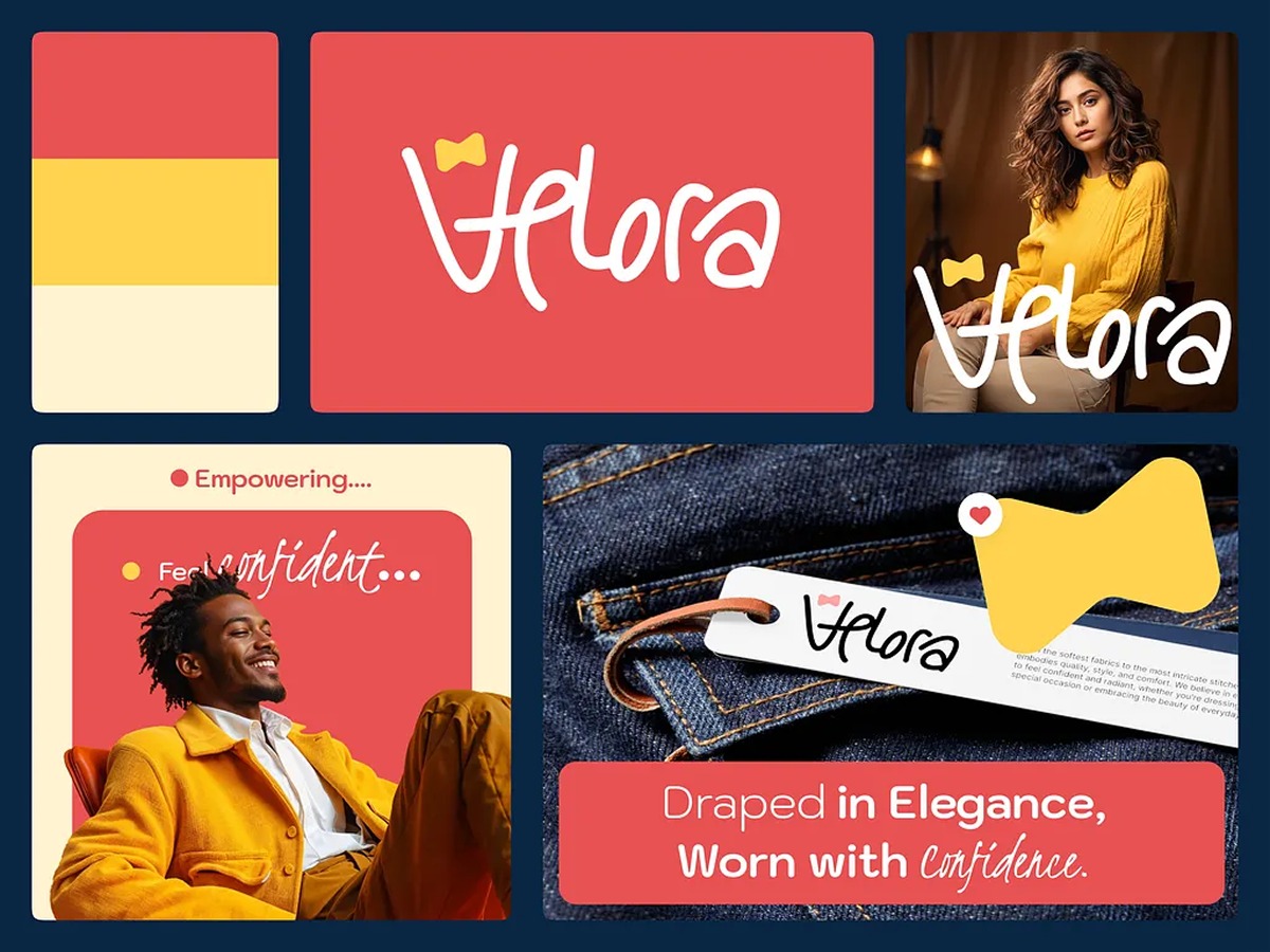 Velora - Fashion Clothing Branding Design | Orbix Studio by Orbix ...