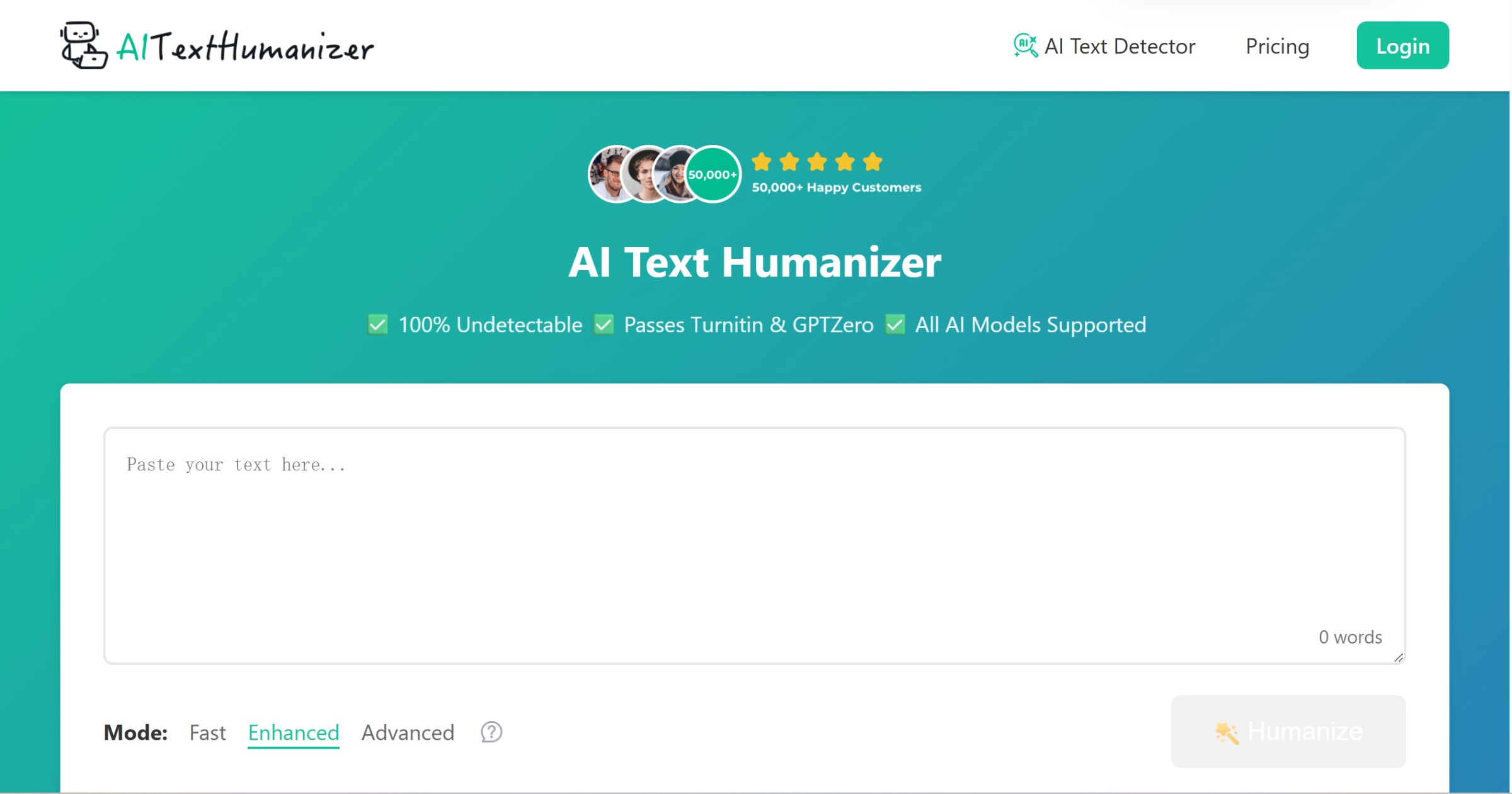AI Text Humanizer by AI Text Humanizer on Muzli