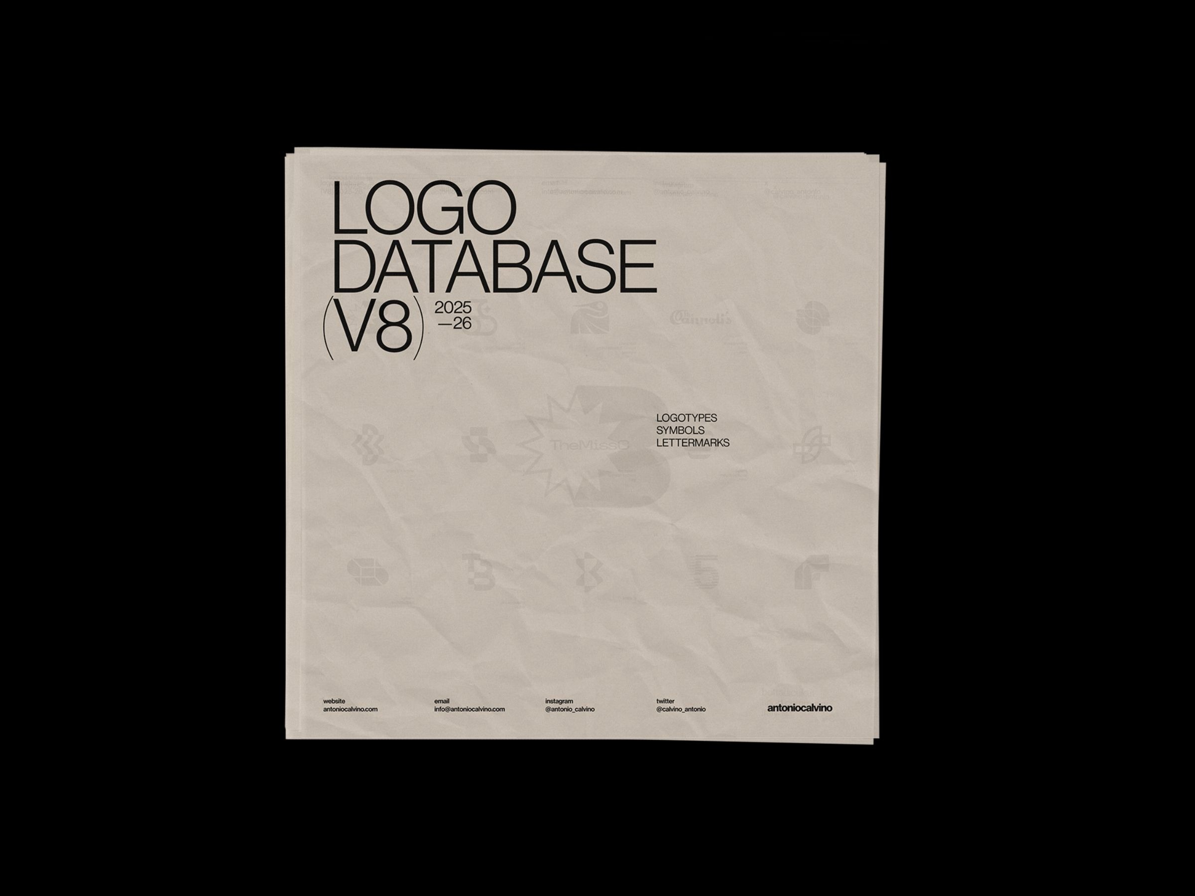 Logo Database (v8) 2025-26 by Antonio Calvino on Muzli