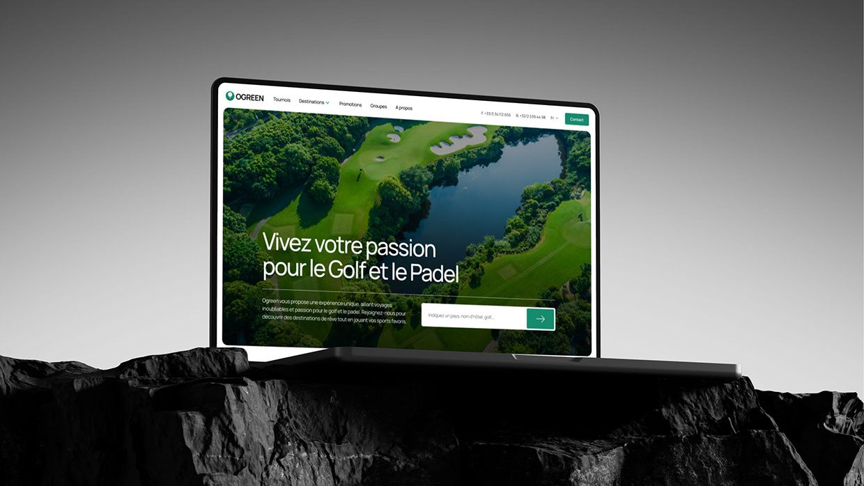 Ogreen Website by Mirkko on Muzli