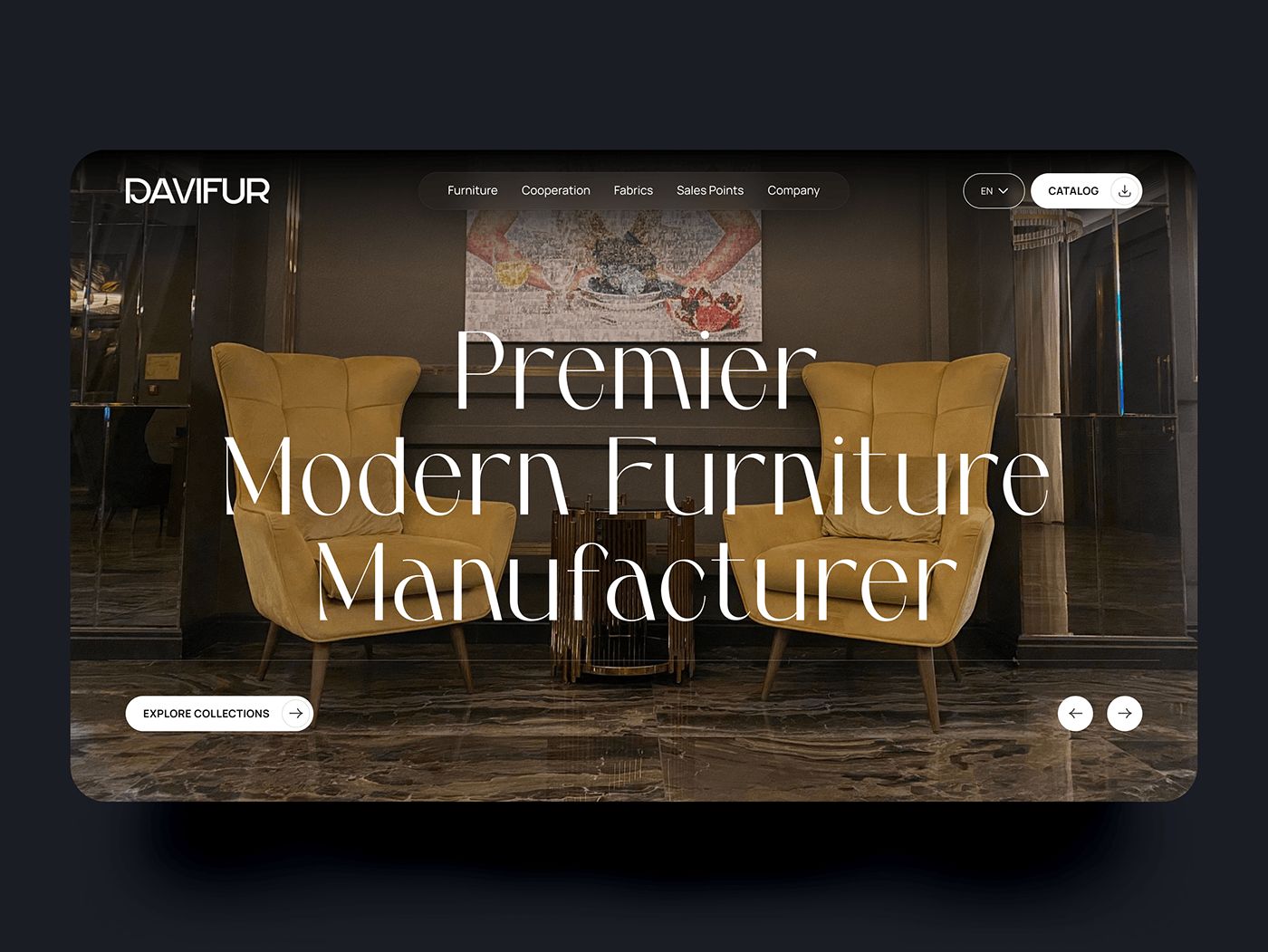Furniture store and catalog UI & UX by Andrei Tarasov on Muzli