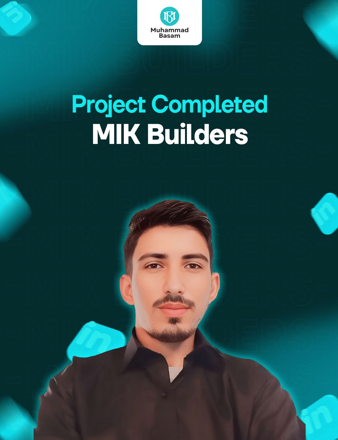LOGO & Letterhead Design for MIK Builders by Muhammad Basam on Muzli